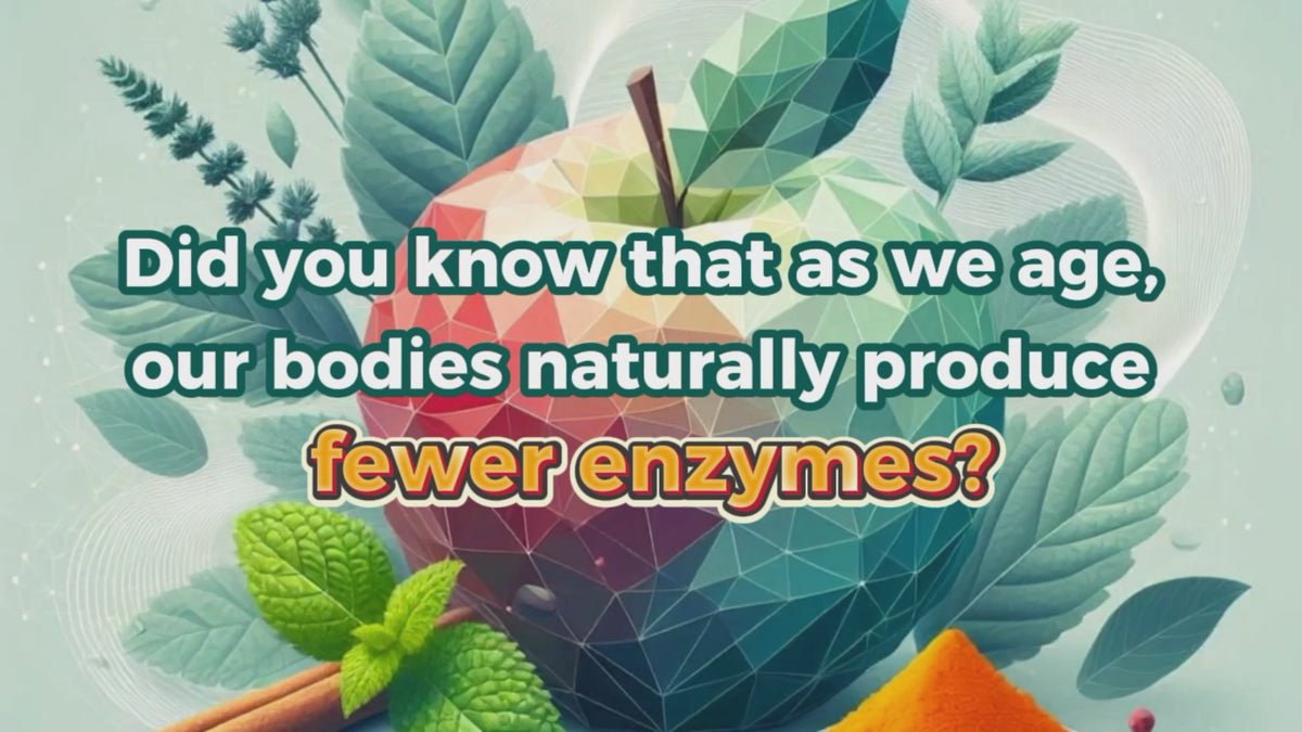 Digestive Enzymes UK Herbal Complex - Peppermint, Chamomile, Ginger ...